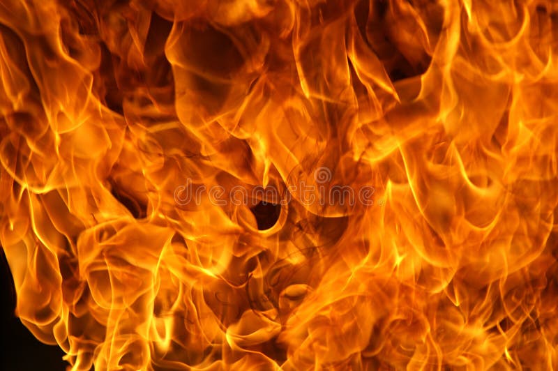 Feuer Und Flammen, Gasexplosion Stockfoto - Bild von explosion ...