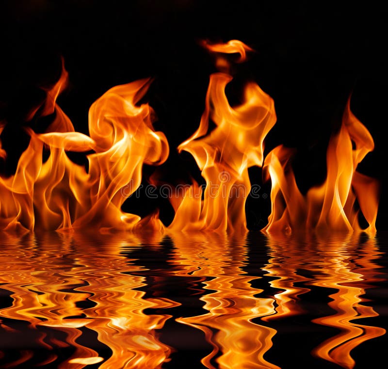 Feuerflammen Bild. Bild: 12410790