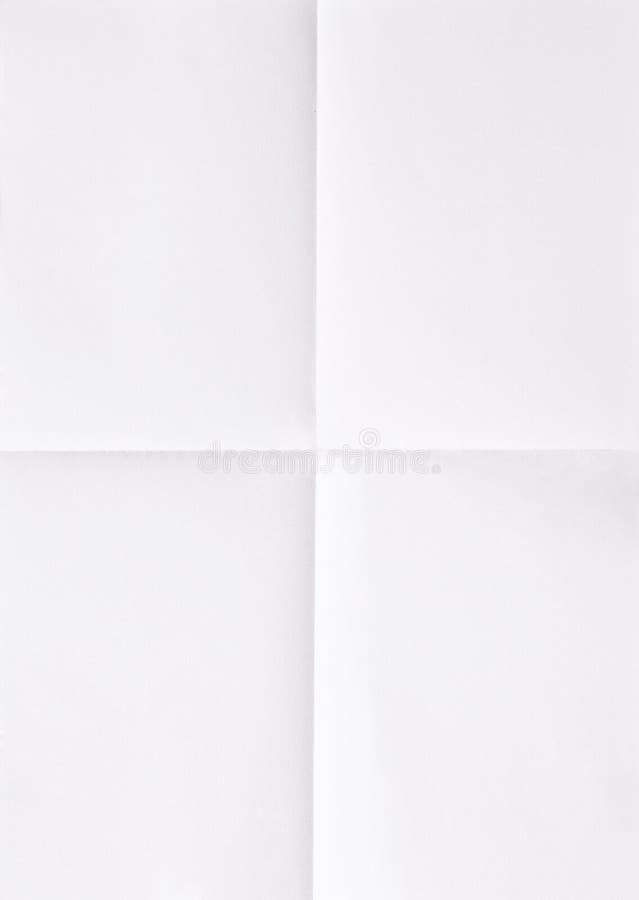 Feuille de papier blanche photo stock. Image du croix - 29181316