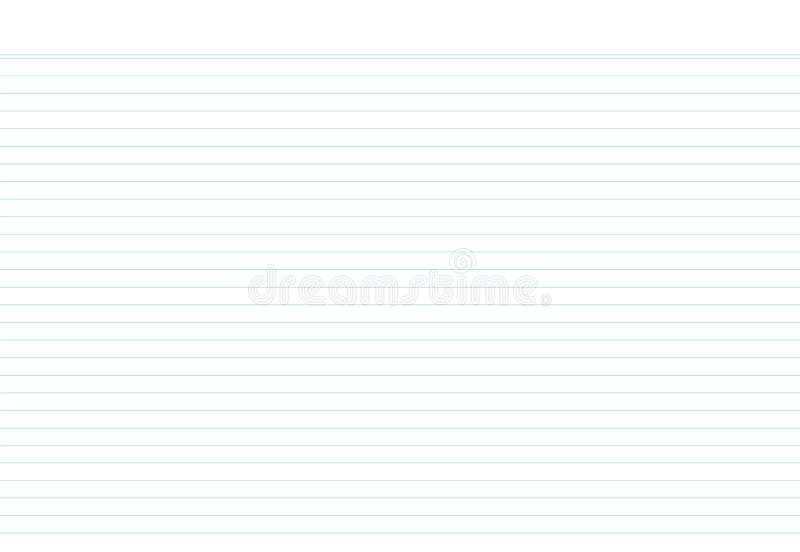 Feuille Papier De Bloc-notes Vierge Avec Illustration Vectorielle De ...