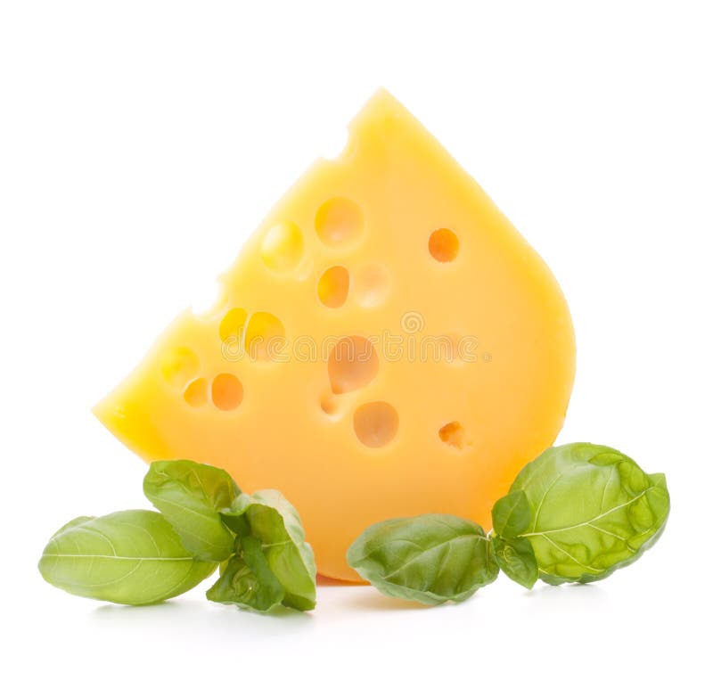 Feuilles De Fromage Et De Basilic Photo stock - Image du santé ...