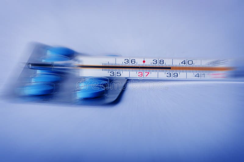 Fever stock photo. Image of pills, degrees, medical, medication - 41303638