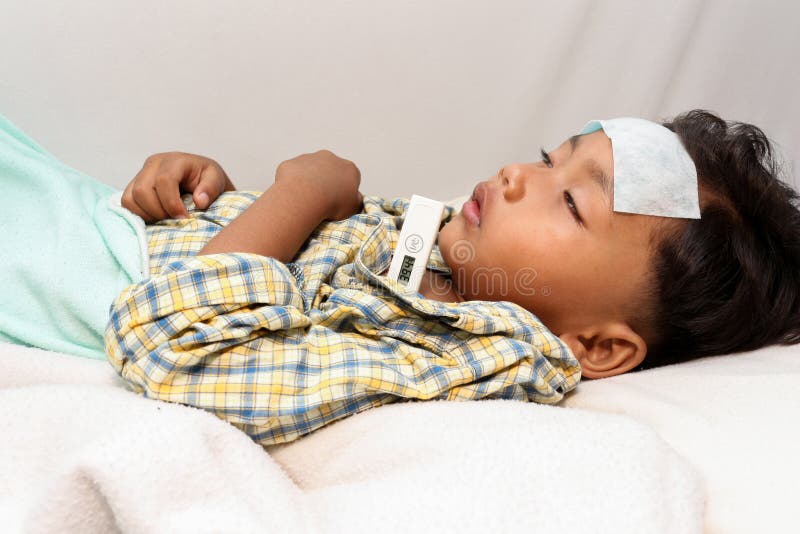 Fever. stock image. Image of people, influenza, illness - 55928903