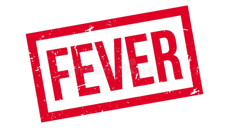 Fever rubber stamp stock illustration. Illustration of quality - 83143221