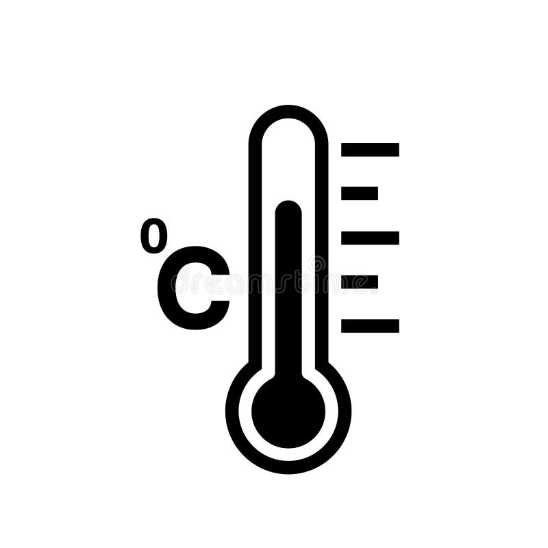 Fever Temperature Symbol Sign ,Vector Illustration, Isolate on White ...