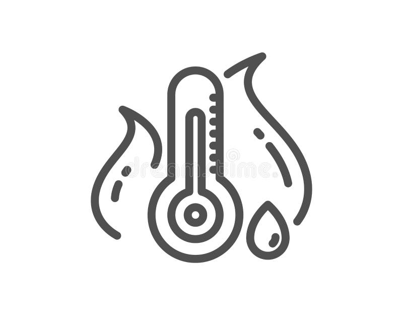 Fever Temperature Symbol Sign ,Vector Illustration, Isolate on White ...