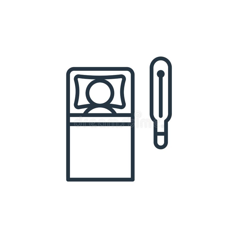 Fever Vector Icon. Fever Editable Stroke. Fever Linear Symbol for Use ...