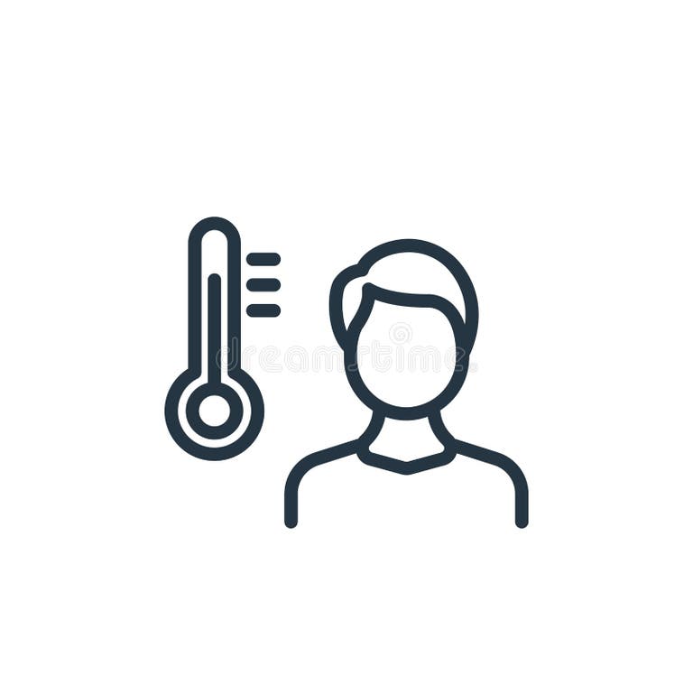 Fever Vector Icon. Fever Editable Stroke. Fever Linear Symbol for Use ...