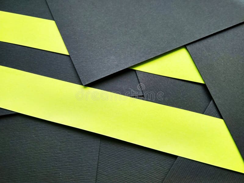 Few Black Papers Folded on Table Close Up Texture Close Up Stock Photo ...