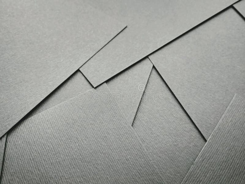 Few Black Papers Folded on Table Close Up Texture Close Up Stock Photo ...