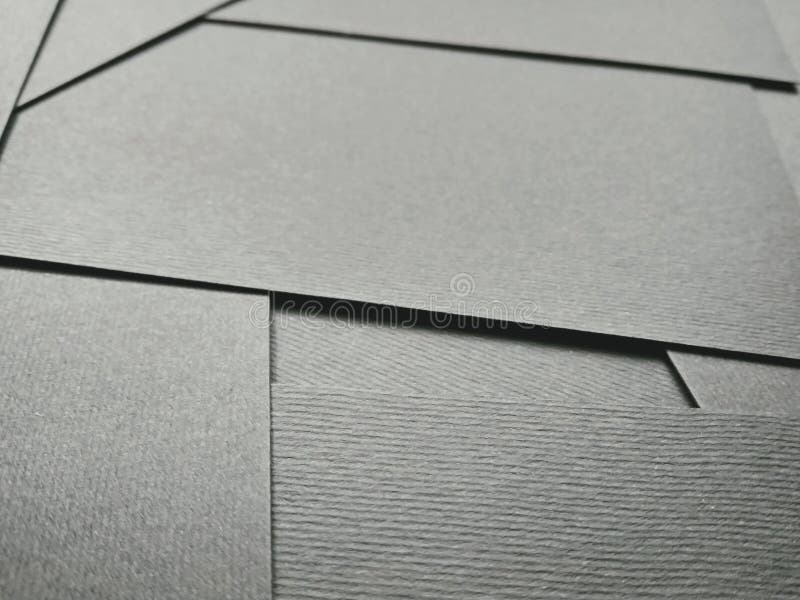 Few Black Papers Folded on Table Close Up Texture Close Up Stock Image ...