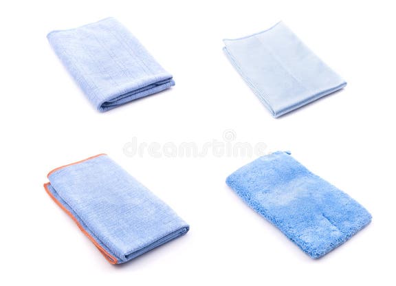 A Few Blue Rags stock image. Image of blue, dust, domestic - 24383813