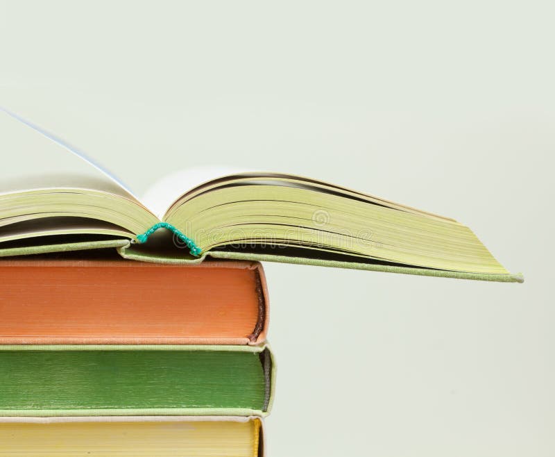 A few books stock image. Image of information, large - 39267087