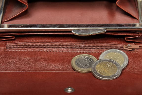 Only a few coins concept stock photo. Image of broken - 11671302