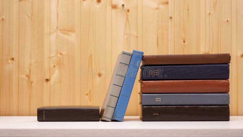 A few old books stock photo. Image of page, isolated - 108850970