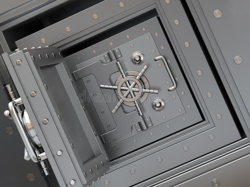 Few Vaults in the Vault. 3d Stock Image - Image of safe, locked: 22991085