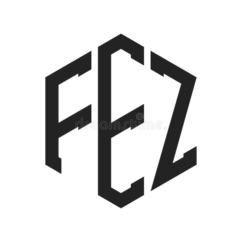 FEZ Logo Design. Initial Letter FEZ Monogram Logo Using Hexagon Shape ...