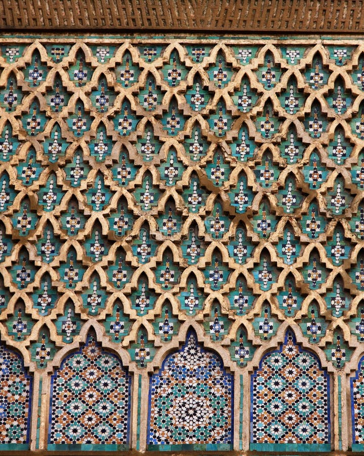 Fez, Morocco stock photo. Image of geometry, stone, daytime - 28376612