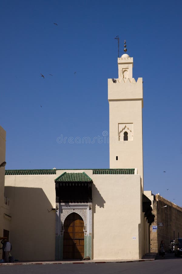 Fez mosque stock image. Image of africa, heritage, landmark - 52165679