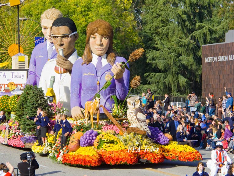 FFA Today Float in the 2010 Rose Bowl Parade Editorial Image - Image of ...