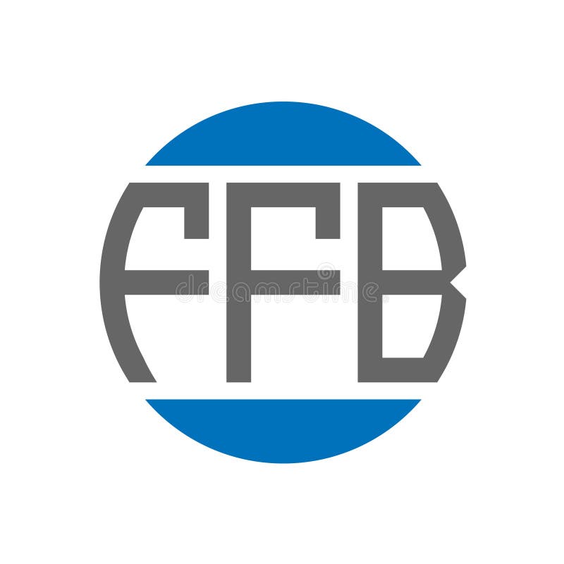 FFB Letter Logo Design on White Background. FFB Creative Initials ...