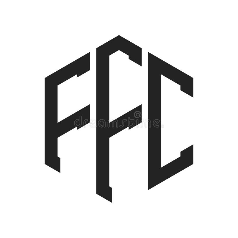 FFC Logo Design. Initial Letter FFC Monogram Logo Using Hexagon Shape ...