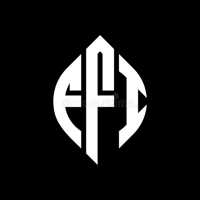 FFI Circle Letter Logo Design with Circle and Ellipse Shape. FFI ...