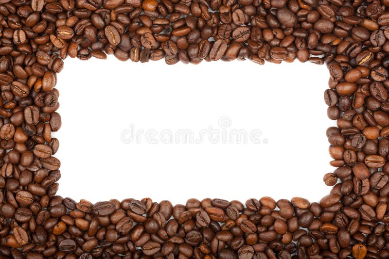 Fframe of Coffee Beans for the Photos Stock Image - Image of espresso ...
