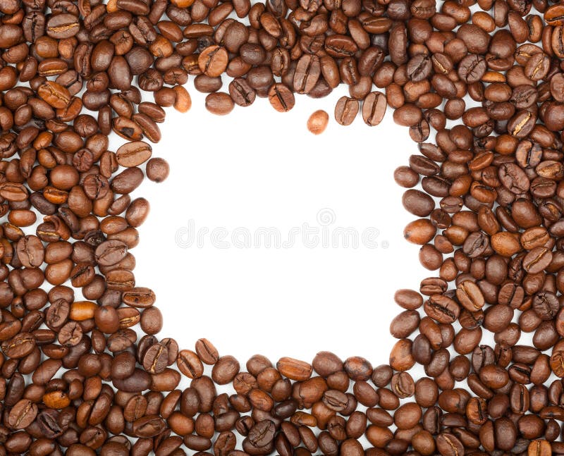 Fframe of Coffee Beans for the Photos Stock Image - Image of espresso ...