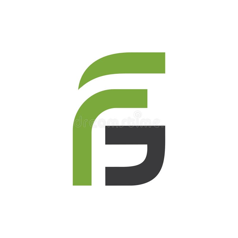 Fg Letter Symbol Icon Design. Fg Initial Letter Icon, Sign of Fg Letter ...