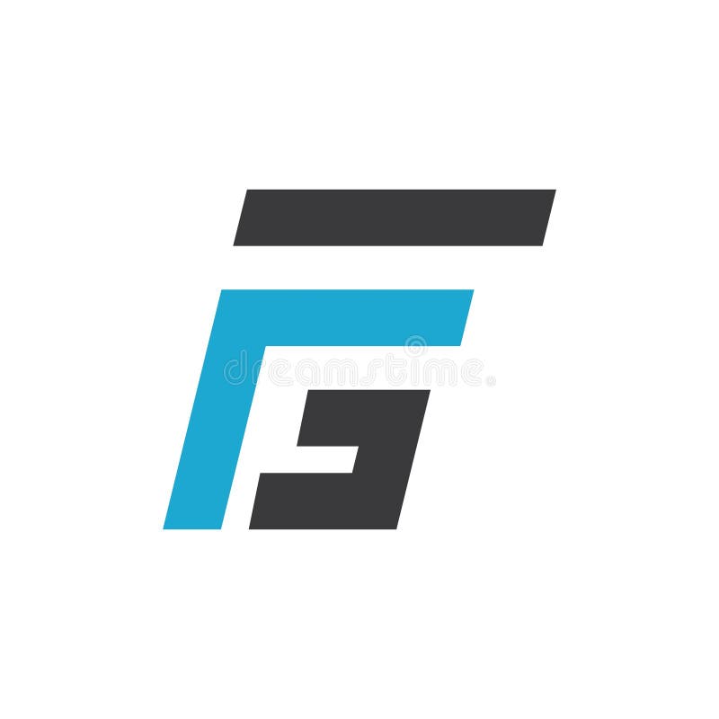 Fg Letter Symbol Icon Design. Fg Initial Letter Icon, Sign of Fg Letter ...