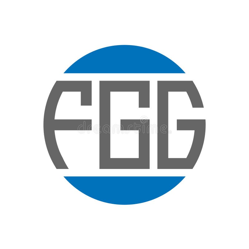 FGG Letter Logo Design on White Background. FGG Creative Initials ...