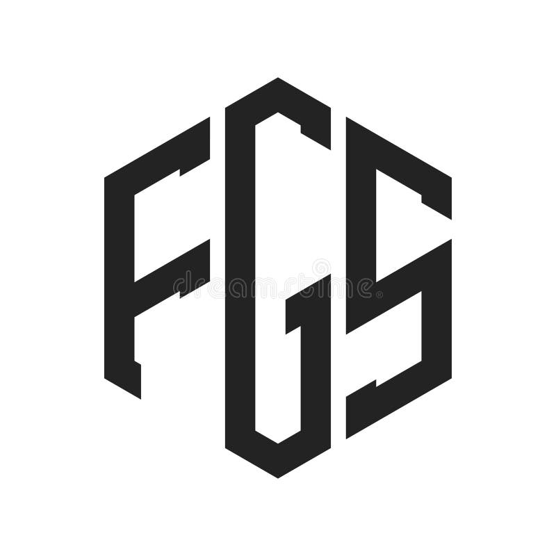 FGS Logo Design. Initial Letter FGS Monogram Logo Using Hexagon Shape ...