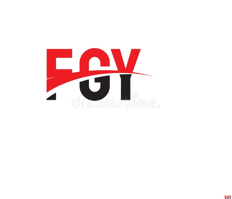 FGY Letter Initial Logo Design Vector Illustration Stock Vector ...