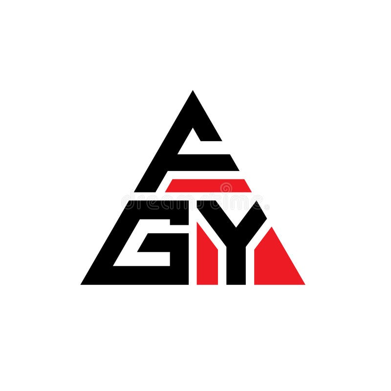 FGY Triangle Letter Logo Design with Triangle Shape. FGY Triangle Logo ...