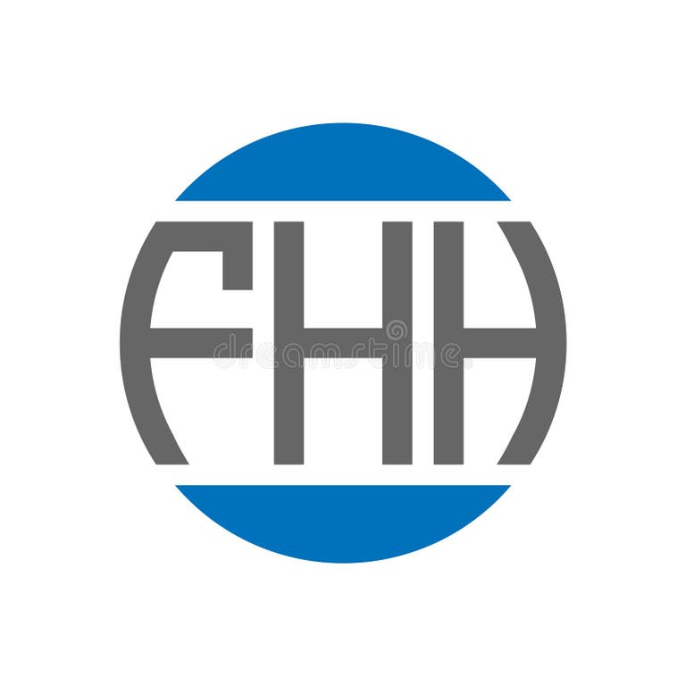 FHH Letter Logo Design on White Background. FHH Creative Initials ...