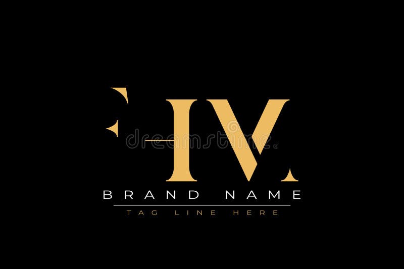 FHM Abstract Letter Logo Design Stock Vector - Illustration of elegant ...