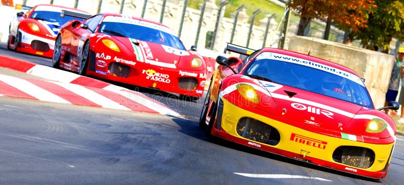 FIA GT Race Around the Parliament House Editorial Stock Image - Image ...