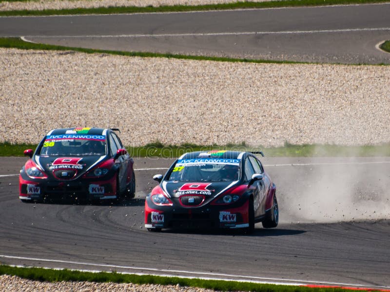 FIA WTCC foto de archivo editorial. Imagen de jaguar - 39358183