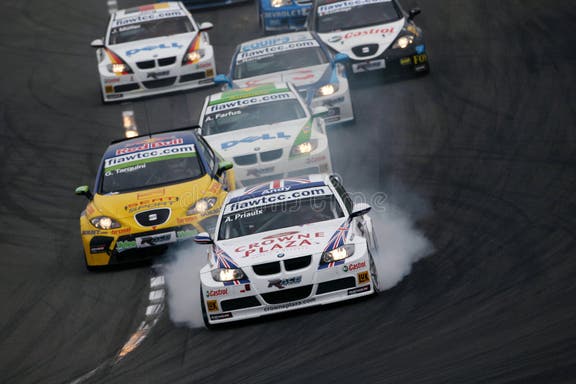 FIA WTCC race editorial stock image. Image of road, fast - 12047799