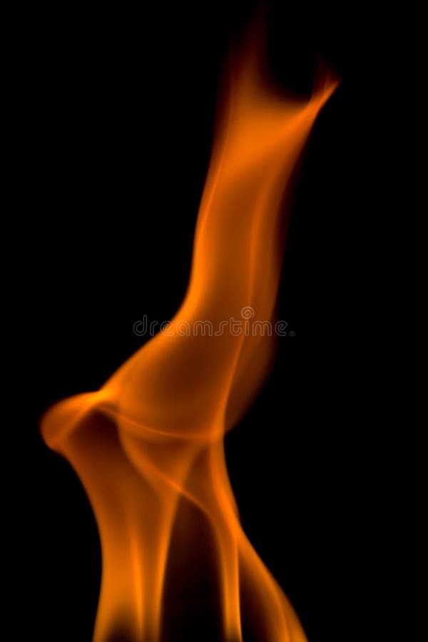 Fiamma del fuoco immagine stock. Immagine di luminoso - 12132635