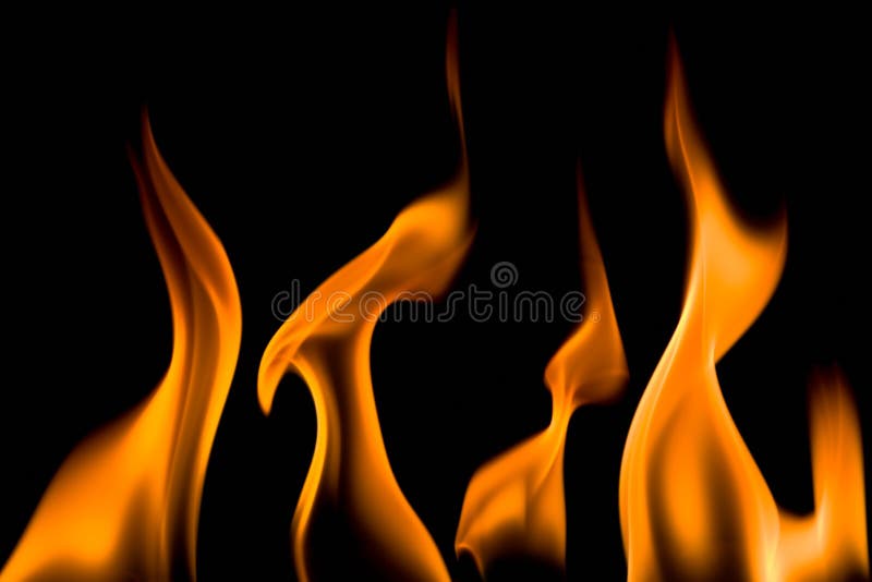 Fiamma di fuoco su bianco fotografia stock. Immagine di fiamma - 10815840
