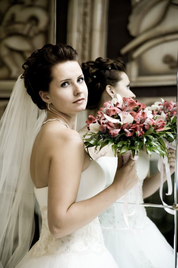 Fiancee stock photo. Image of pleased, bride, wedded - 30748620