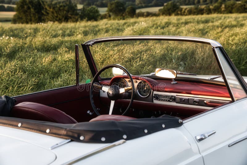 Fiat 1500 Old Car Oldtimer in the Sun Editorial Image - Image of ...