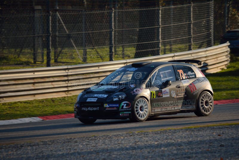 Fiat Punto Rally Car at Monza Editorial Image - Image of chassis ...