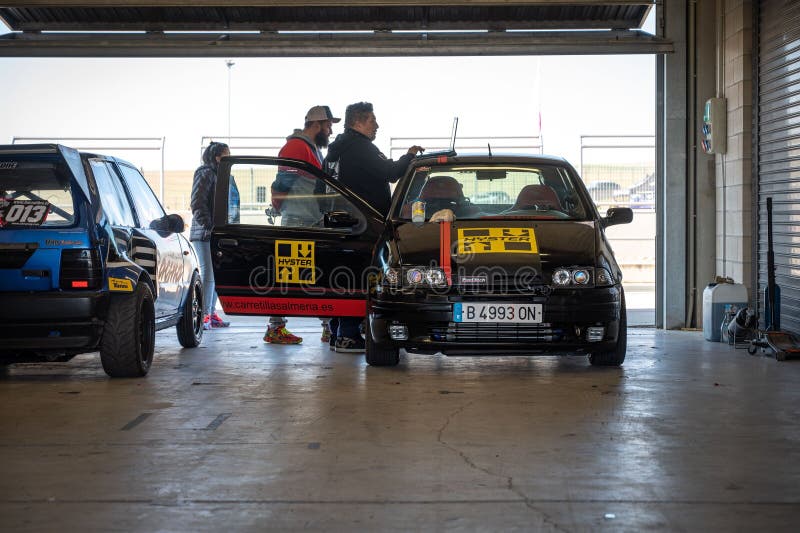 Fiat Uno Drag Racing Car in the Garage Editorial Photo - Image of ...
