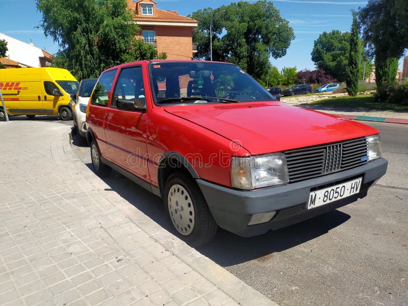 Fiat Uno, italian design editorial stock photo. Image of fiat - 351255858