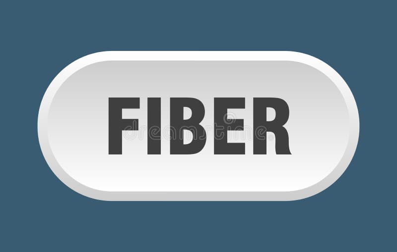 Fiber Button. Sticker. Banner. Rounded Glass Sign Stock Vector ...