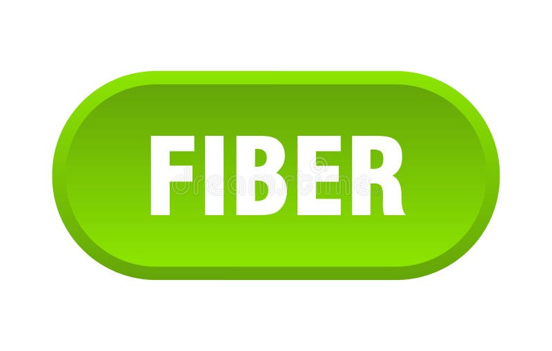 Fiber Button. Sticker. Banner. Rounded Glass Sign Stock Vector ...