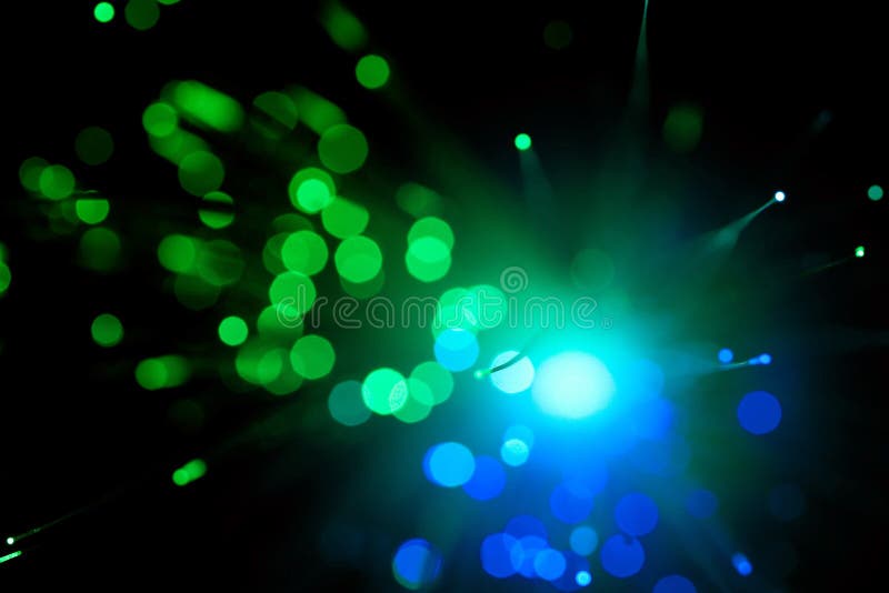 Fiber optic abstract stock image. Image of black, green - 14116333